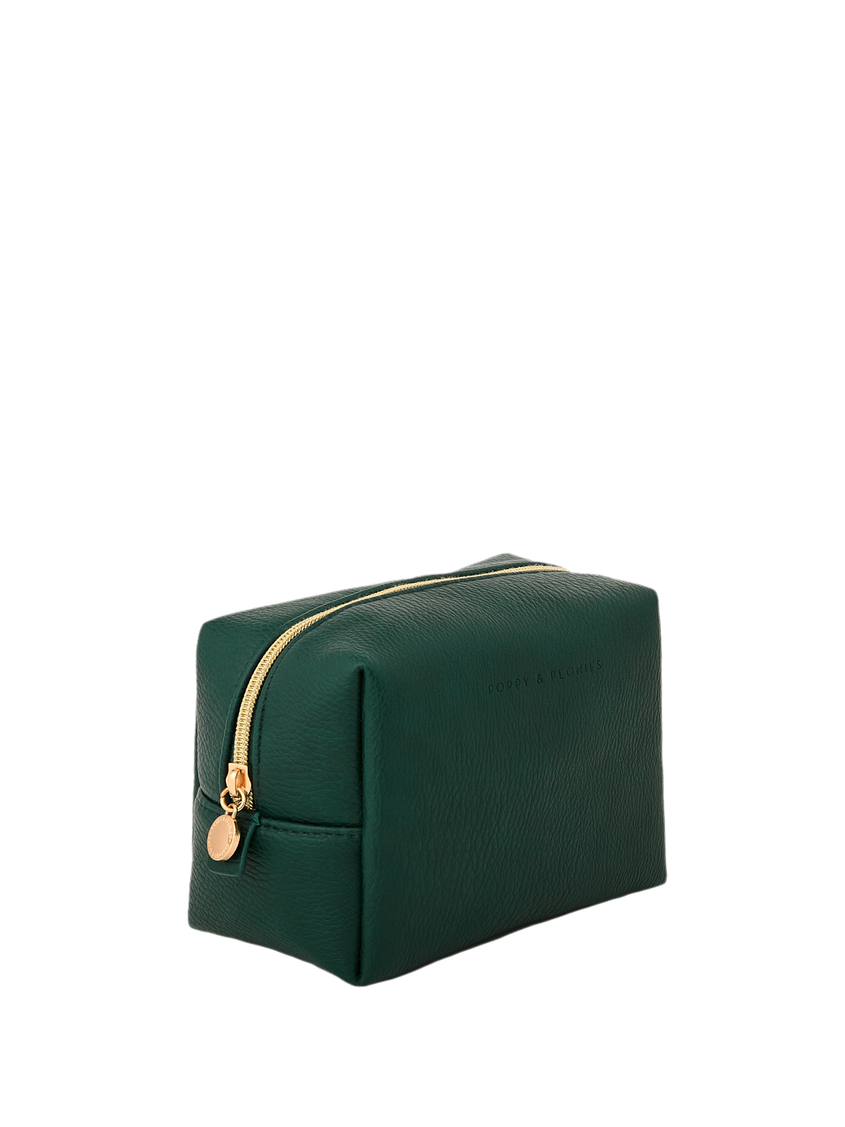 Heritage Green Cosmetic Case | Poppy and Peonies – Poppy & Peonies