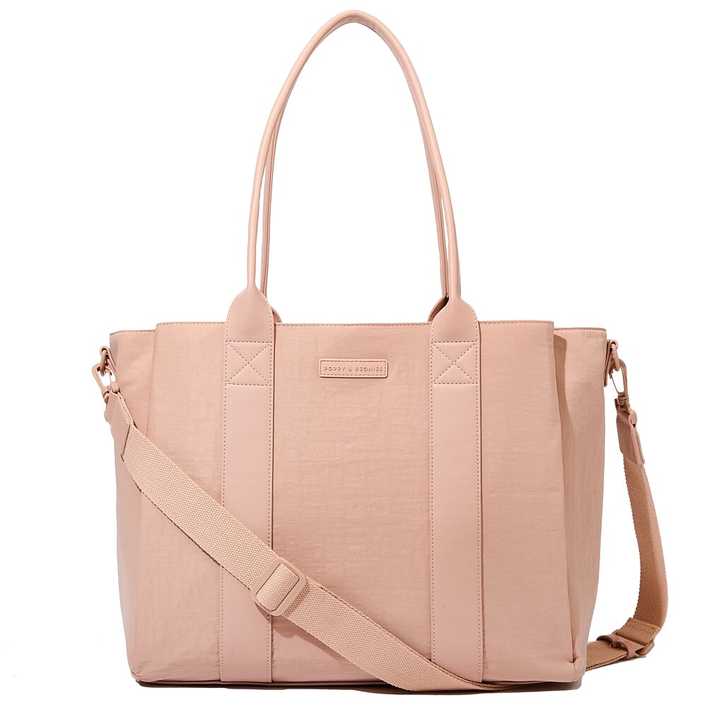 Daily Tote Blush – Poppy & Peonies