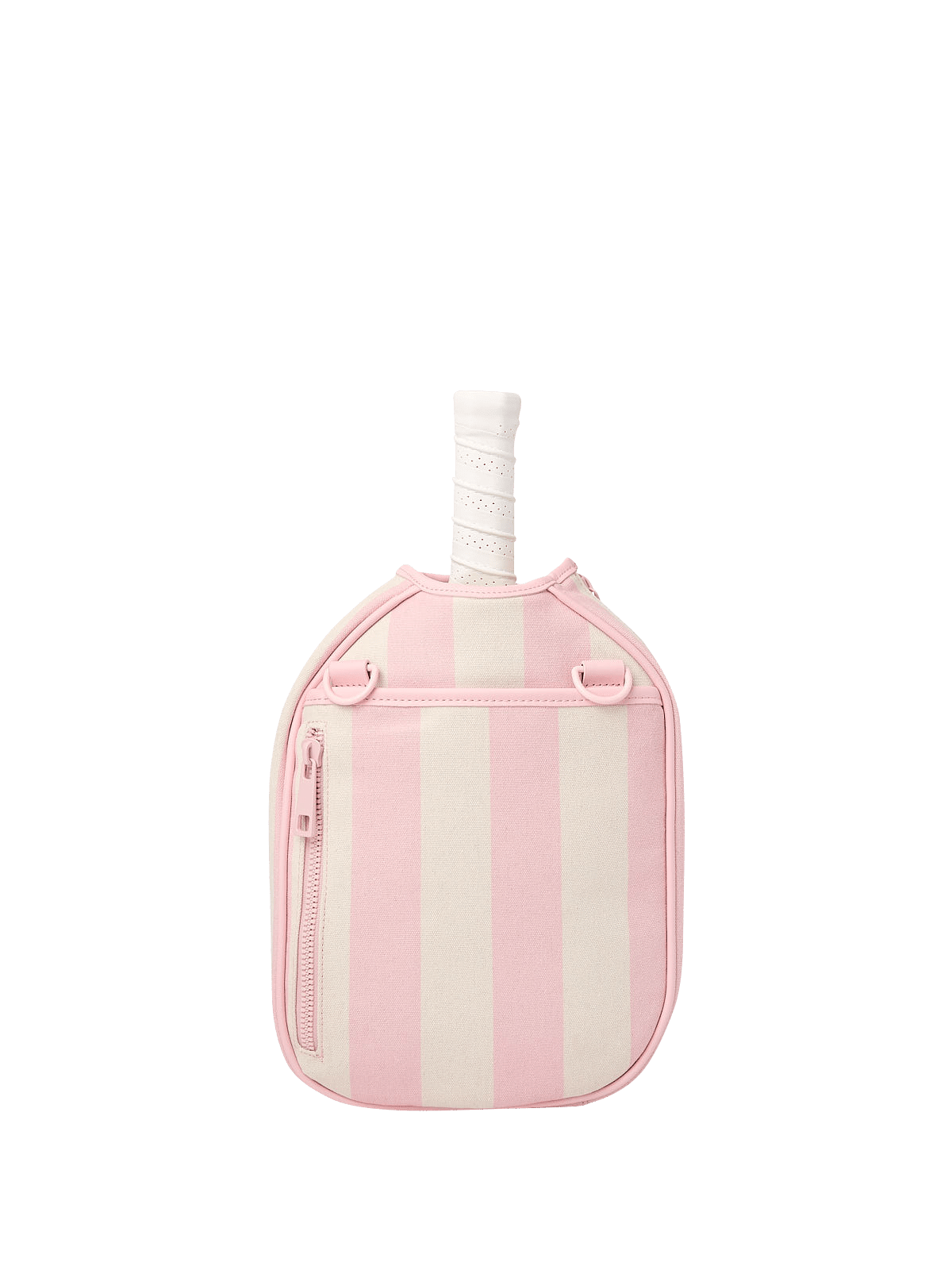 Pickleball Paddle Holder Pink Stripe | Poppy and Peonies – Poppy & Peonies