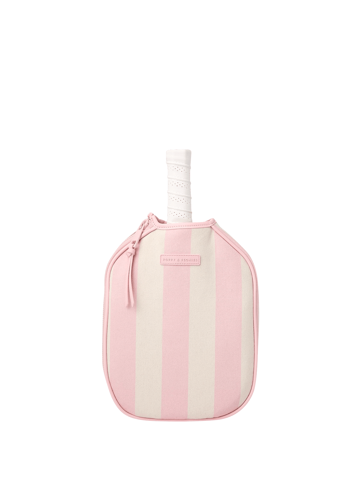 Pickleball Paddle Holder Pink Stripe | Poppy and Peonies – Poppy & Peonies