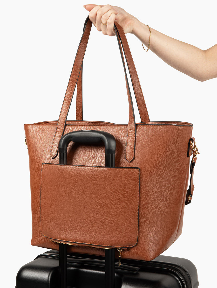 Go-Getter Tote Dark Grey | Poppy and Peonies – Poppy & Peonies