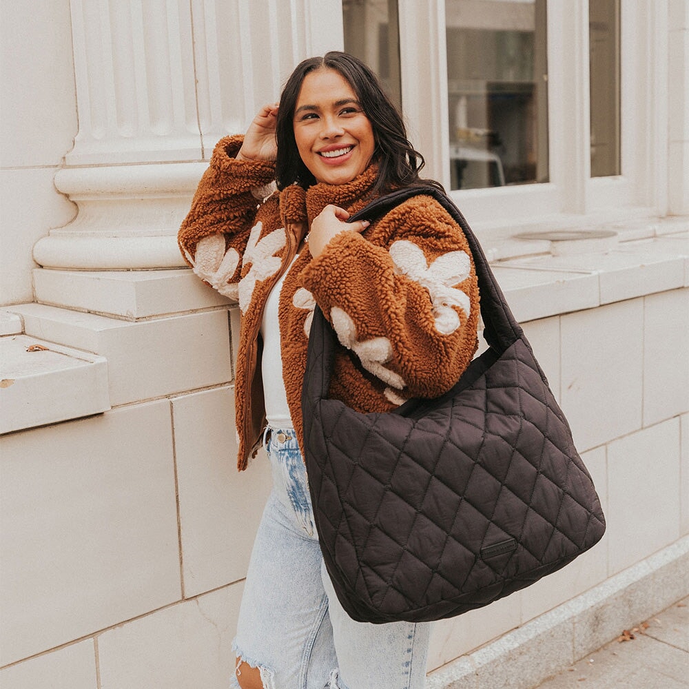 Haul It Black – Poppy & Peonies